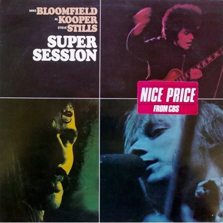 Bloomfield Mike / Al Kooper / Stephen Stills ‎– Super Session |1968 CBS ...
