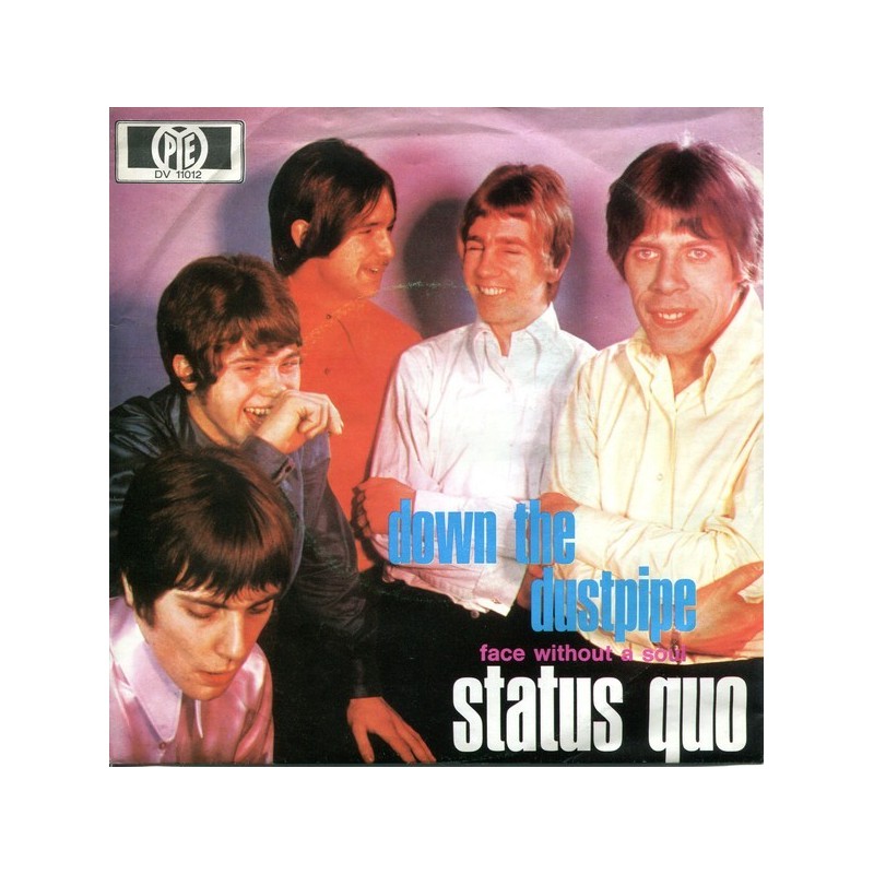 Status Quo ‎– Down The Dustpipe|1970 Pye Records ‎– DV 11012-Single
