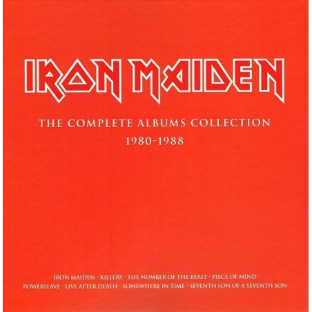 Iron Maiden ‎– The Complete Albums Collection 1980-1988|2014 Parlophone ...