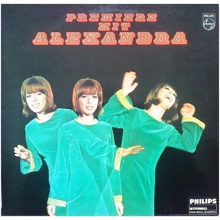 Alexandra ‎– Premiere Mit Alexandra|1968 Philips ‎– 843 972 PY