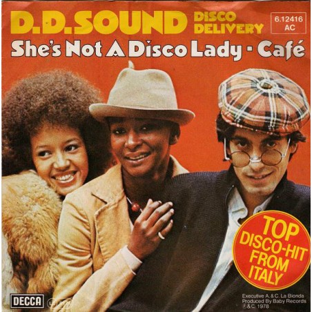 D.D.Sound Disco Delivery – She's Not A Disco Lady / Café|1979 Decca ...