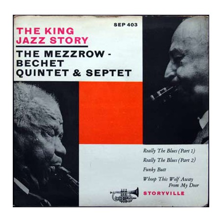 Mezzrow-Bechet Quintet ‎– The King Jazz Story|Storyville ‎– SEP 403-Single-EP