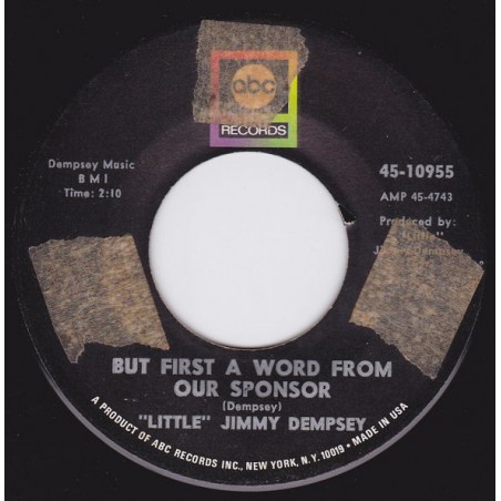 Dempsey Little Jimmy – But First A Word From Our Sponsor|1967 white ...