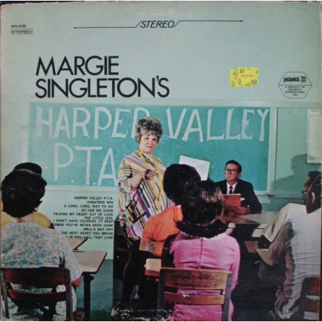 Singleton Margie ‎– Margie Singleton's Harper Valley PTA|1968 Pickwick ...