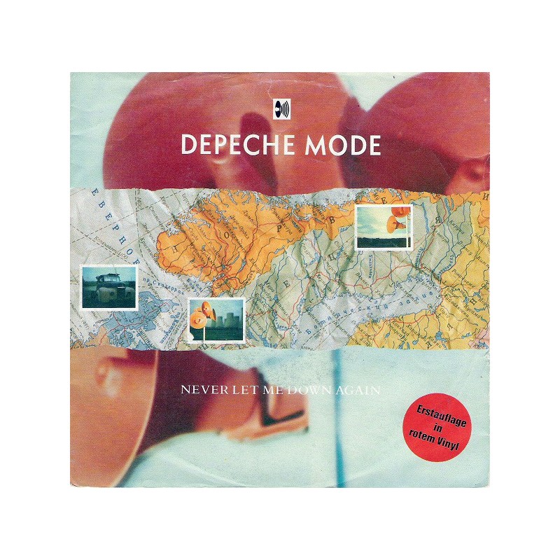 Depeche Mode ‎– Never Let Me Down Again|1987-red Vinyl-Single