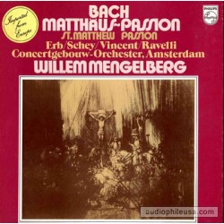 Bach- Matthäus-Passion- Karl Erb - Willem Ravelli - Concertgebouworkest - Willem Mengelberg ...