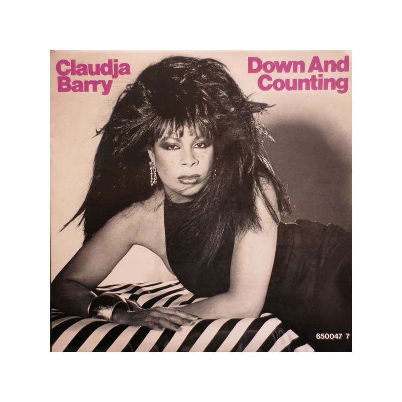 Barry ‎Claudja – Down And Counting|1986 Epic ‎– EPC 650047 7-Single