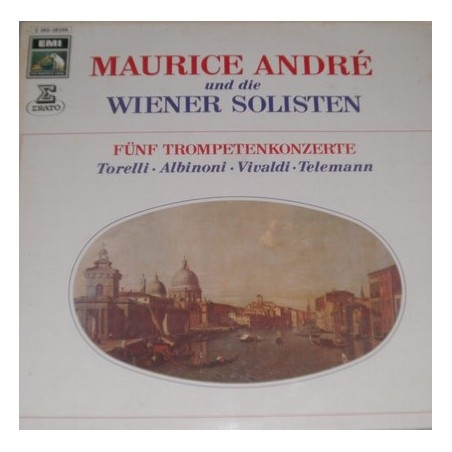 Torelli, Albinoni, Vivaldi, Telemann-Fünf Trompetenkonzerte - Maurice ...