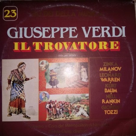 Giuseppe Verdi ‎– Il Trovatore|1983 International Music Of Italy ‎– DMV-23