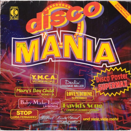 Various – Disco Mania |1979 K-Tel – TG 1211-red Vinyl