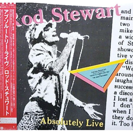 Rod Stewart – Absolutely Live |1982 Warner Bros. Records – P-5603~4 ...