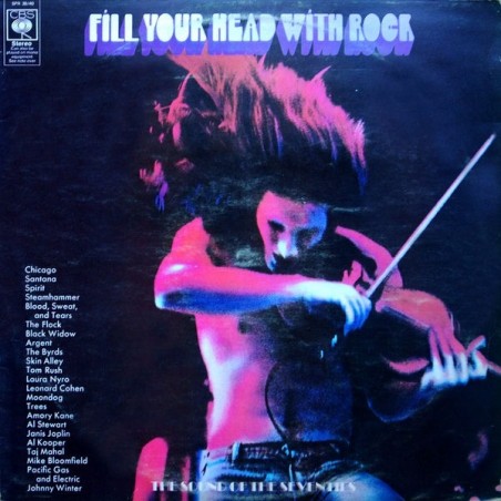 Various ‎– Fill Your Head With Rock|1970 CBS SPR 39/40