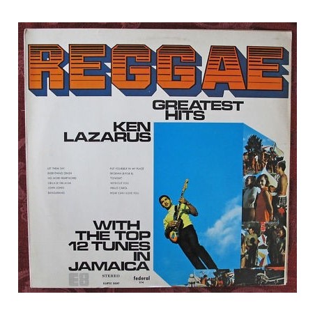 Lazarus Ken ‎– Reggae Greatest Hits|1970 FRM ‎– FRM 214